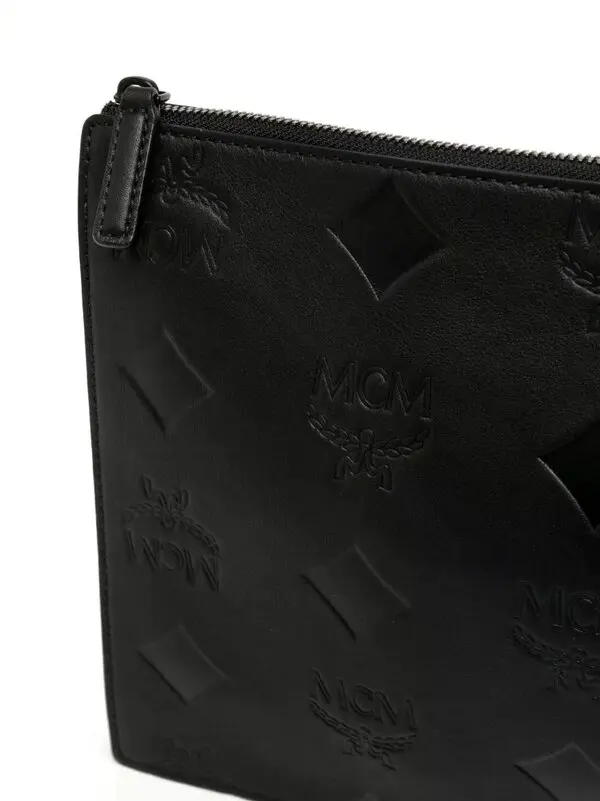 Mcm Monogram Clutch Bag