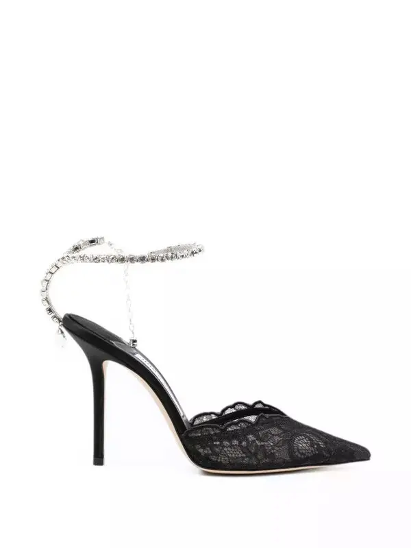JIMMY CHOO Saeda Floral Lace Pumps