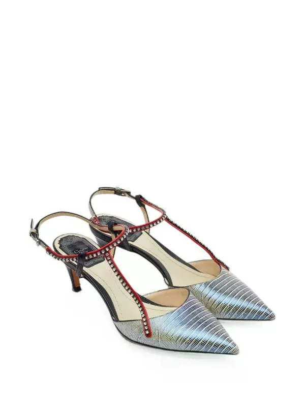 Dior Crystal-embellished Heeled Pumps