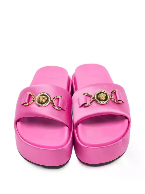 Versace Biggie Platform Sandals