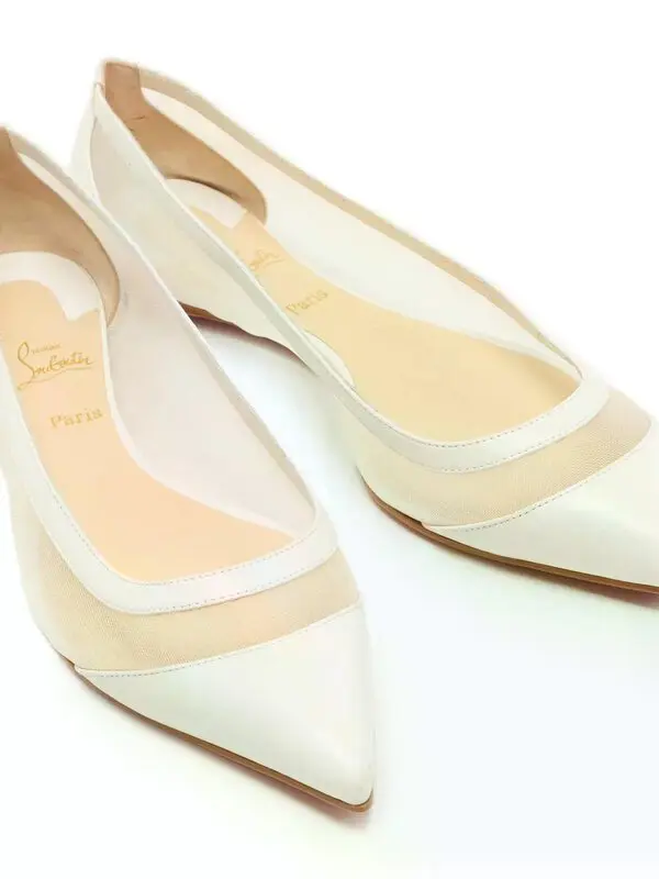 CHRISTIAN LOUBOUTIN Galativi Mesh Ballet Flats