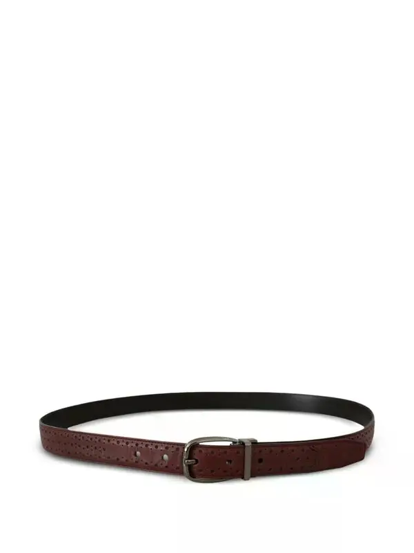 Dolce & Gabbana Perforated Leather Belt