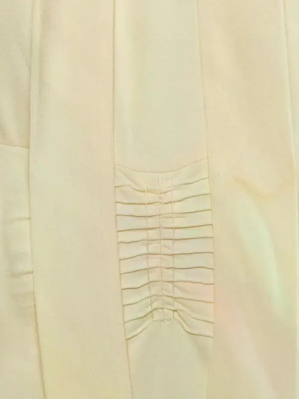 Miu Miu Neck-tie Midi Dress