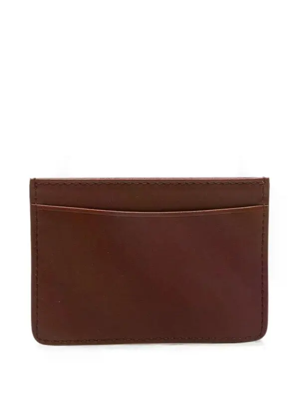 A.p.c. Logo-print Leather Cardholder