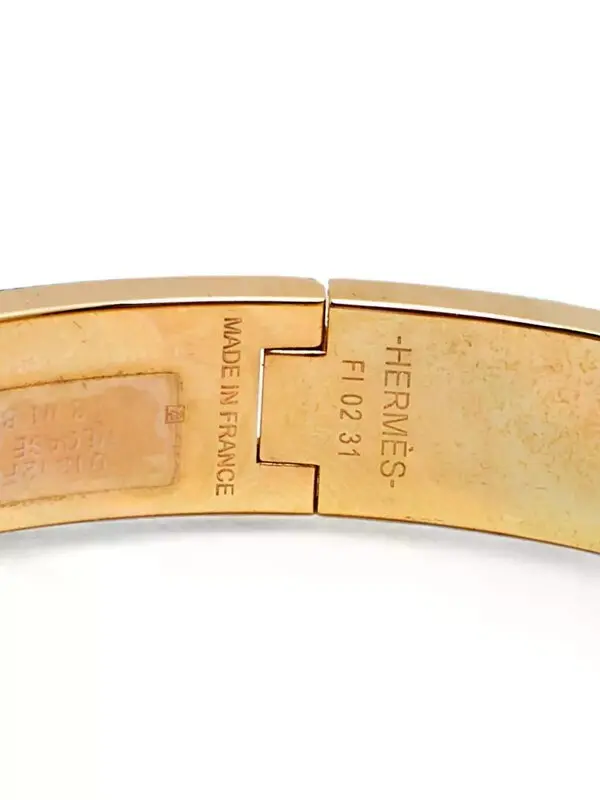 Hermès Clic H Bracelet - Pink