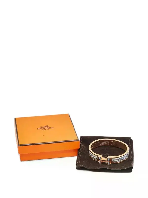 Hermès Clic H Bracelet - Pink