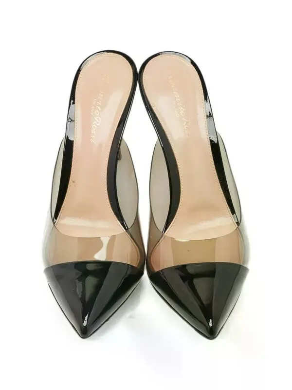 GIANVITO ROSSI Elle Pointed-toe Mules