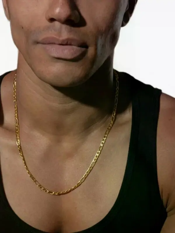 YOJ Figaro-cut Chain Necklace