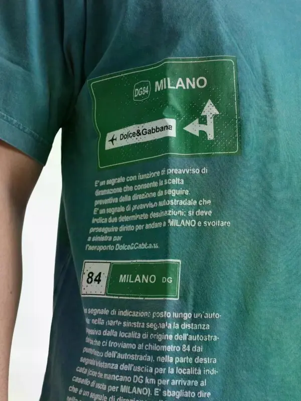 Dolce & Gabbana Milano Graphic-print T-shirt