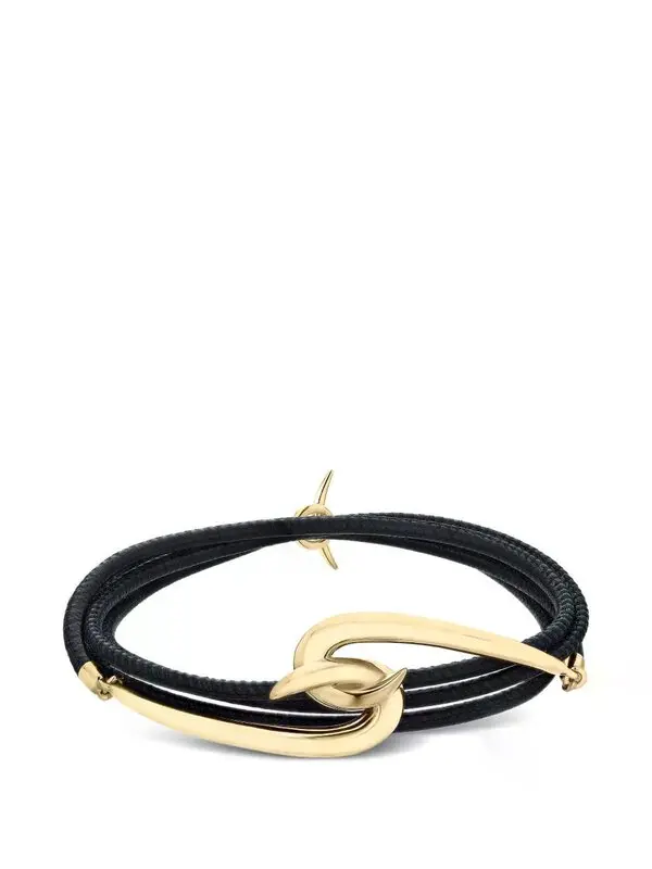 SHAUN LEANE 18k Yellow Vermeil Hook Bracelet - Gold