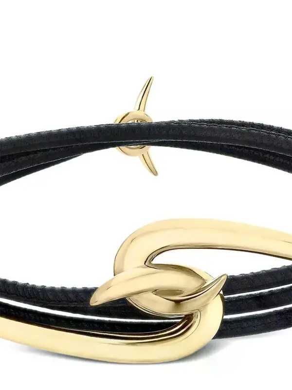 SHAUN LEANE 18k Yellow Vermeil Hook Bracelet