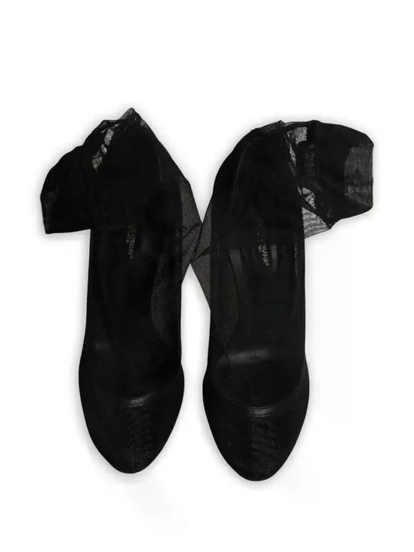 Dolce & Gabbana Mesh Ankle Boots