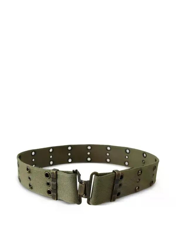 Ermanno Scervino Embellished Canvas Belt