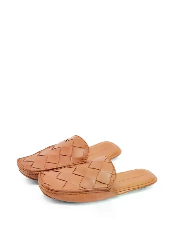 Bottega Veneta Intrecciato Leather Mules