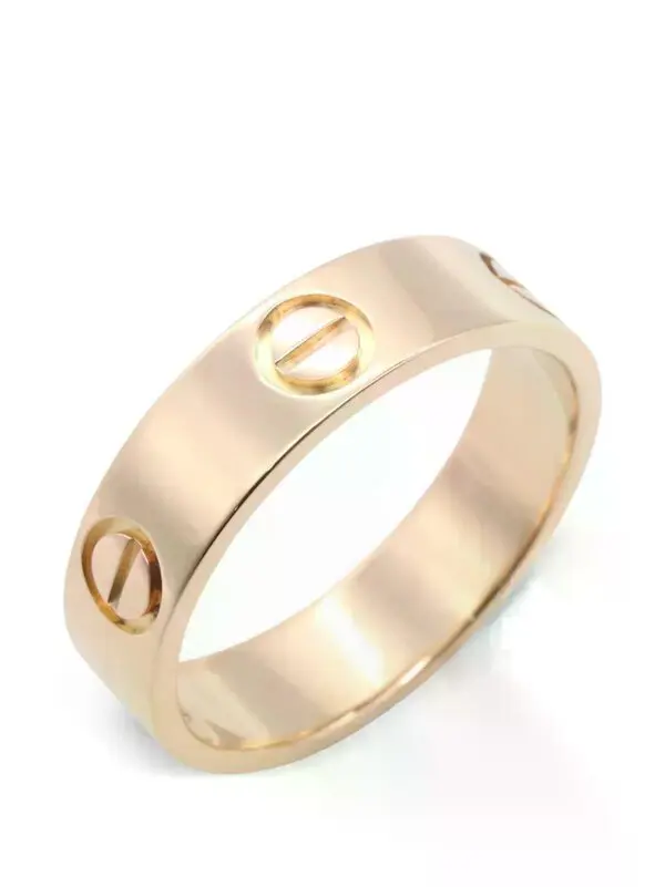 Cartier 18kt Rose Gold Love Ring - Pink