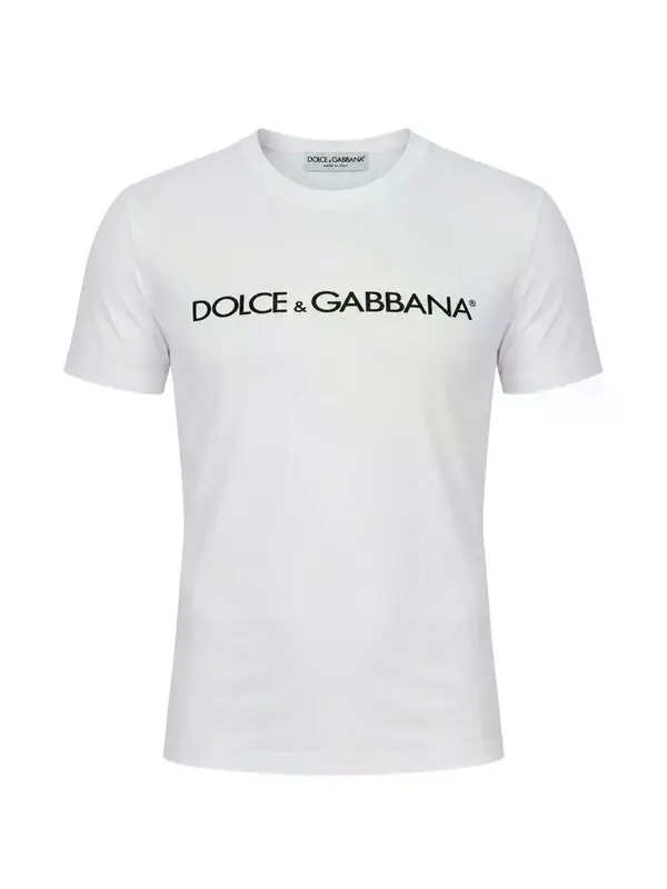 Dolce & Gabbana Logo-print Crew-neck T-shirt