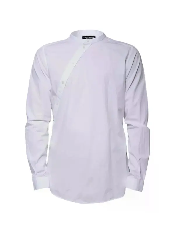 Dolce & Gabbana Martini Asymmetrical-button Shirt