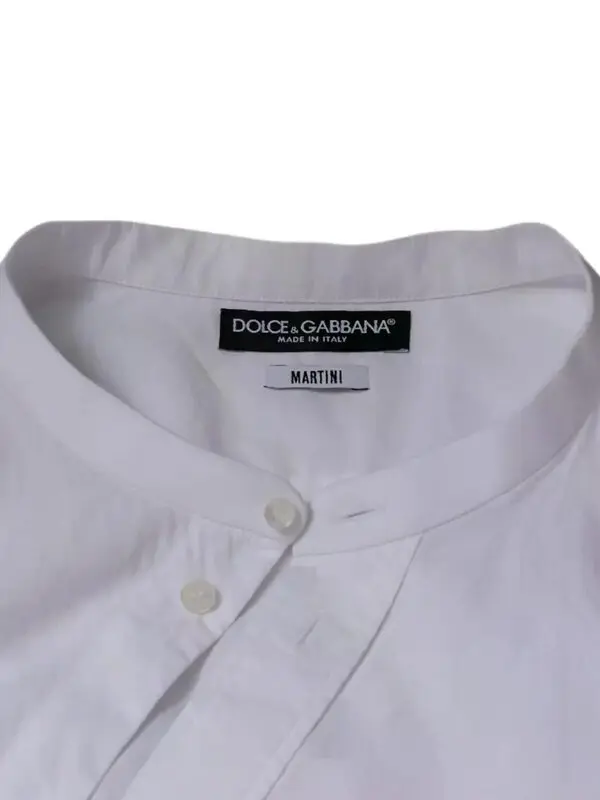 Dolce & Gabbana Martini Asymmetrical-button Shirt