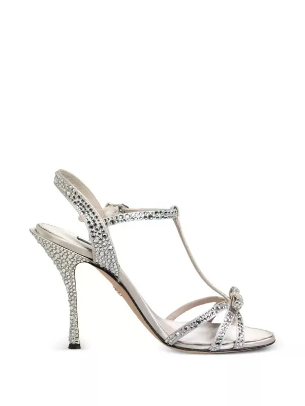 Dolce & Gabbana Keira Embellished Stiletto Sandals