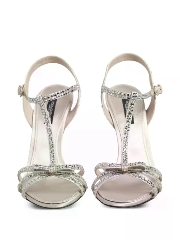 Dolce & Gabbana Keira Embellished Stiletto Sandals
