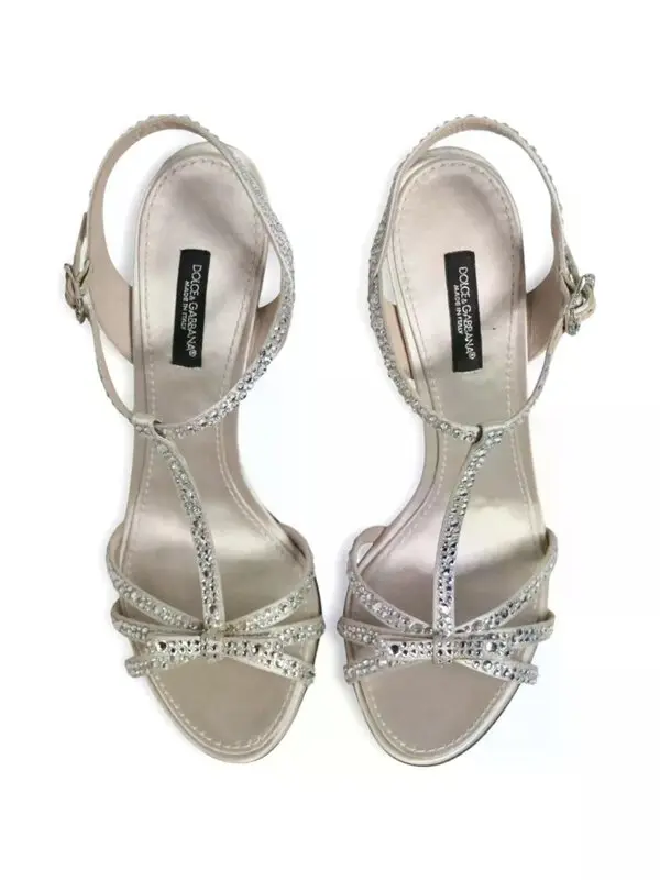 Dolce & Gabbana Keira Embellished Stiletto Sandals