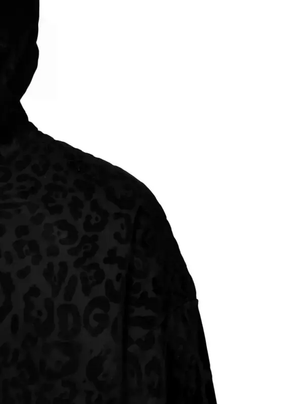 Dolce & Gabbana Leopard-print Zip-up Hoodie