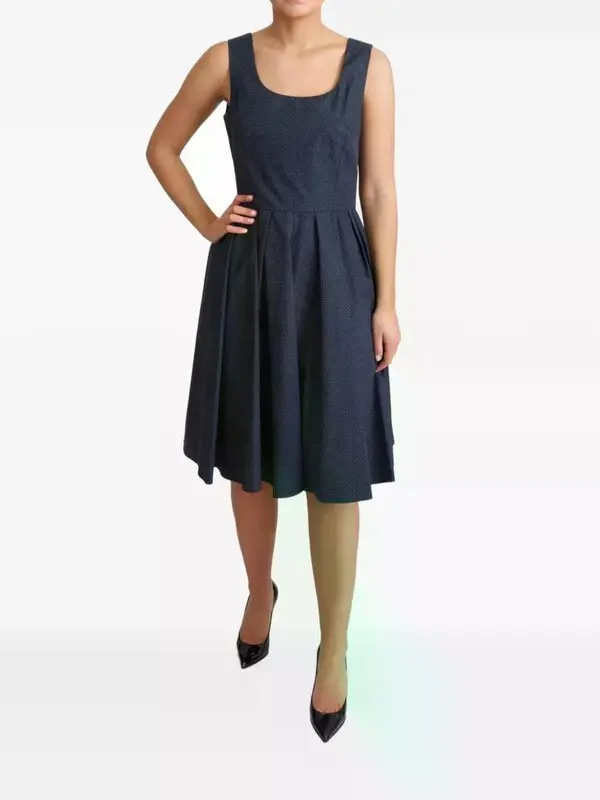 Dolce & Gabbana Polka-dot Pattern Midi Dress