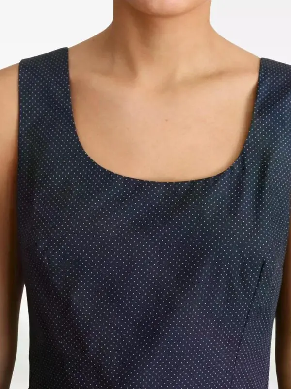 Dolce & Gabbana Polka-dot Pattern Midi Dress