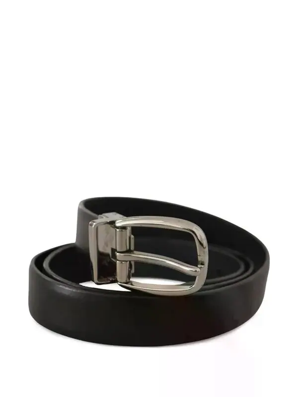 Dolce & Gabbana Leather Buckle Belt