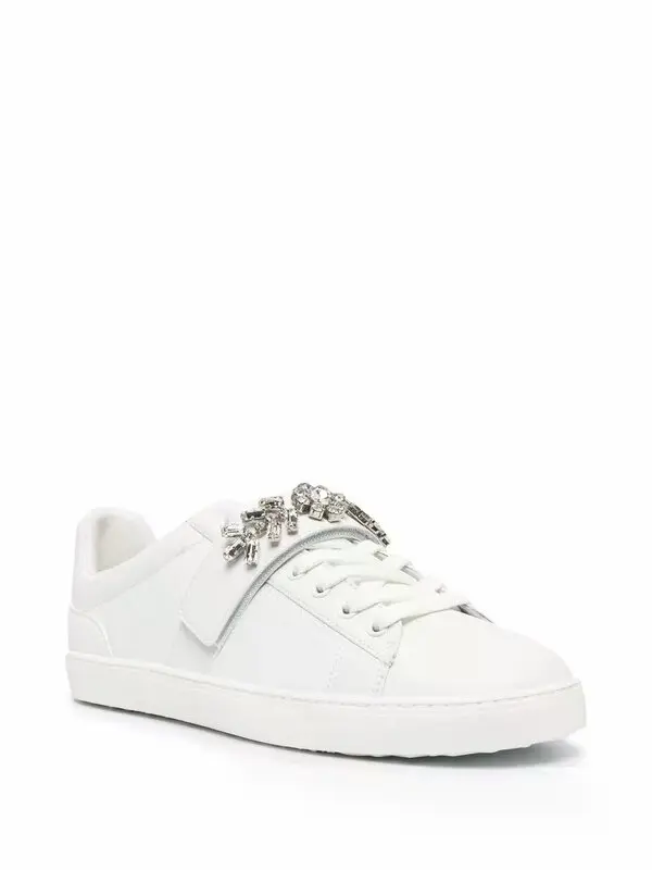 STUART WEITZMAN Embellished Low-top Sneakers