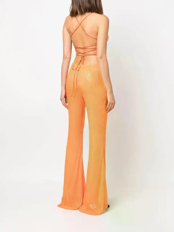 ROTATE BY BIRGER CHRISTENSEN Sequin Embellished Jumpsuit