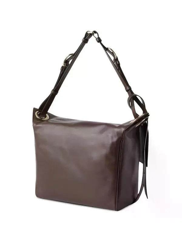 Furla Logo-tag Leather Shoulder Bag