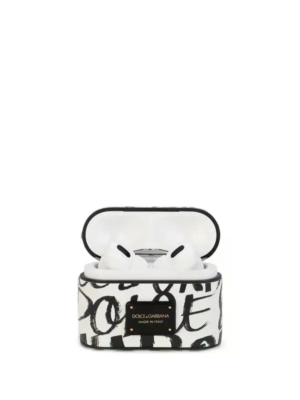 Dolce & Gabbana Logo-print Airpods Case