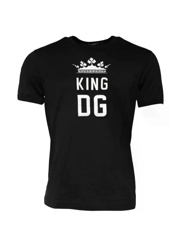 Dolce & Gabbana Crown-print Short-sleeve T-shirt
