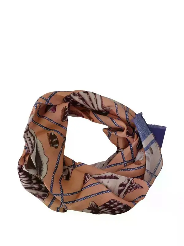 Dolce & Gabbana Seashell Rope-print Scarf