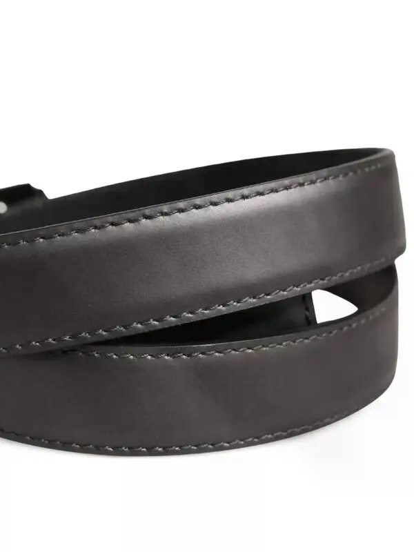 Dolce & Gabbana Square-buckle Leather Belt