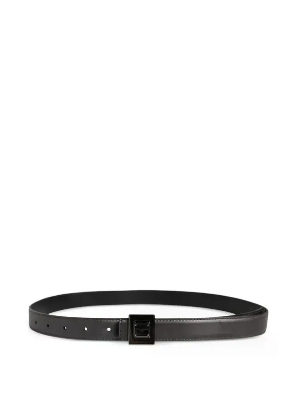 Dolce & Gabbana Square-buckle Leather Belt