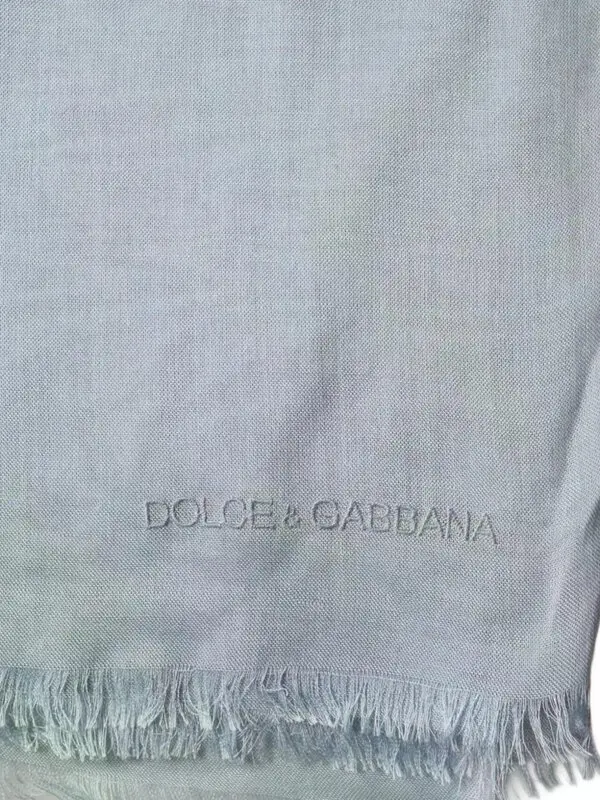 Dolce & Gabbana Fringed Knitted Shawl