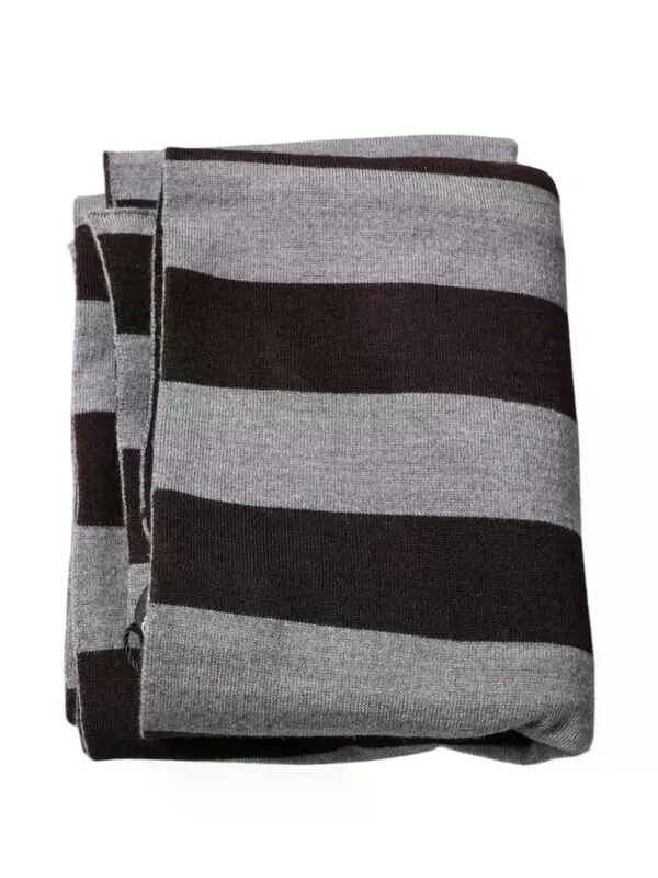 Dolce & Gabbana Striped Wool Scarf