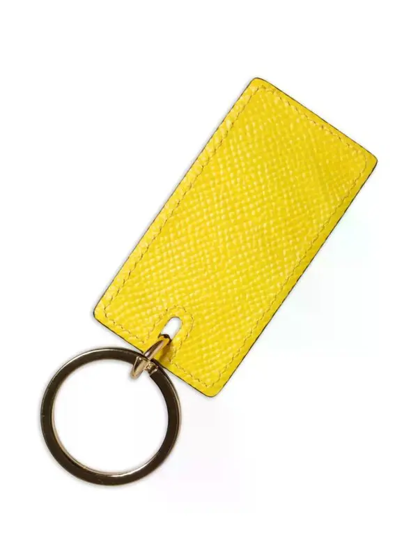 Dolce & Gabbana Logo-detail Leather Keyring