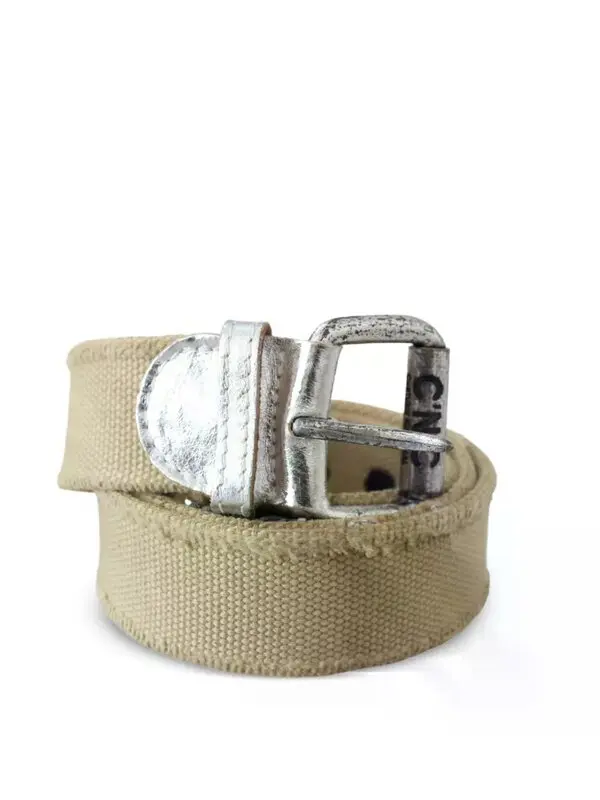Costume National Logo Buckle Belt