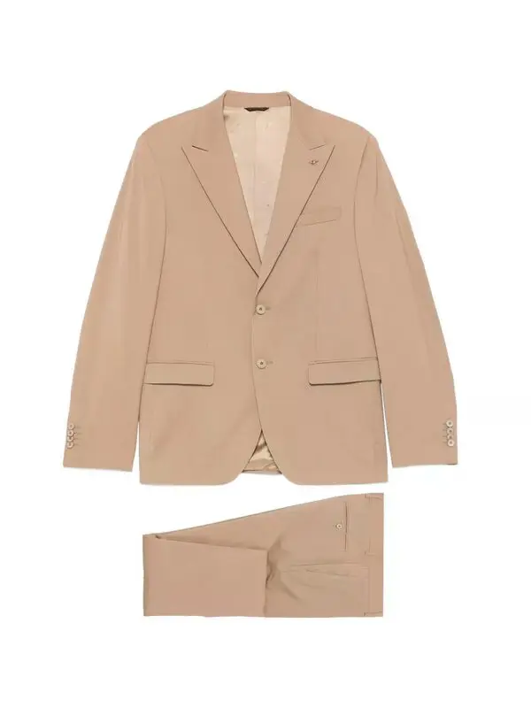 MANUEL RITZ Peak-lapels Suit - Neutrals