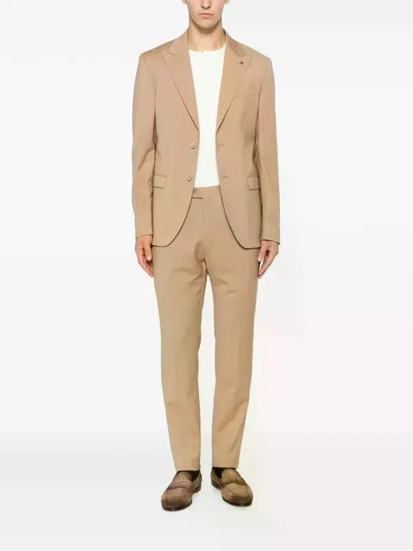 MANUEL RITZ Peak-lapels Suit - Neutrals