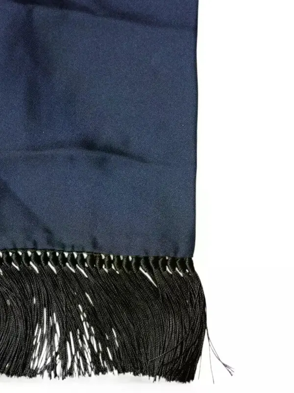Dolce & Gabbana Fringed Twill-weave Scarf