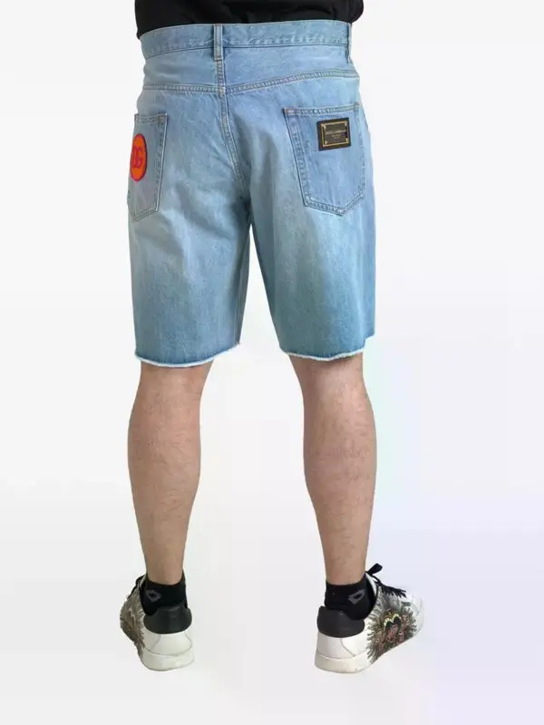 Dolce & Gabbana Patchwork Denim Shorts