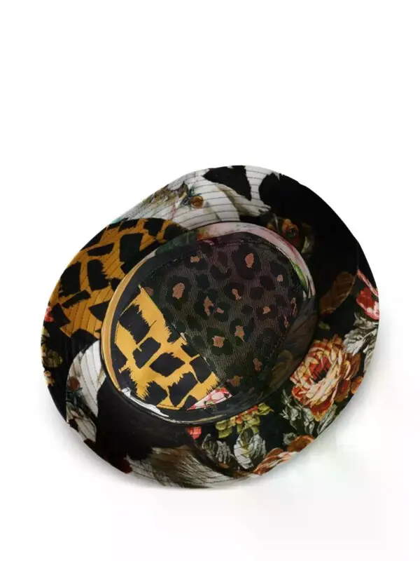 Dolce & Gabbana Patchwork Wide-brim Fedora