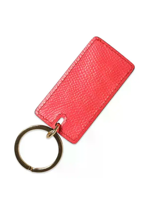 Dolce & Gabbana Logo-plaque Leather Keyring