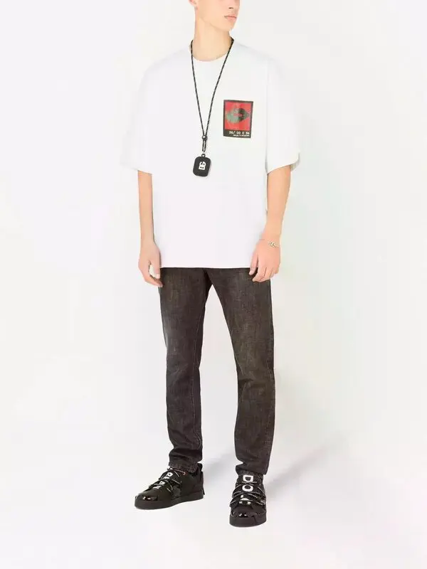 Dolce & Gabbana Logo-print Oversized T-shirt