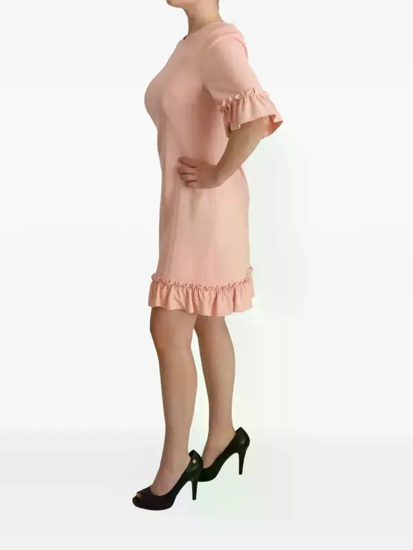 Dolce & Gabbana Ruffled Sleeve A-line Mini Dress