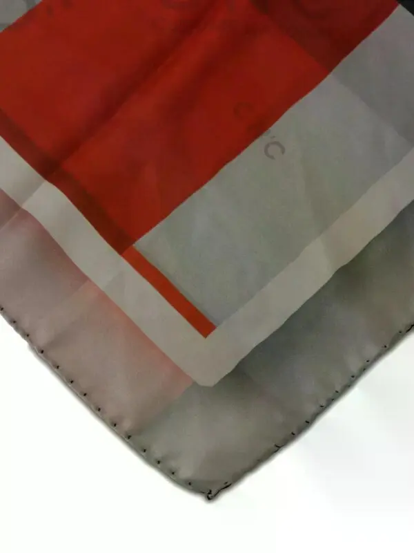 Costume National Geometric-pattern Silk Scarf